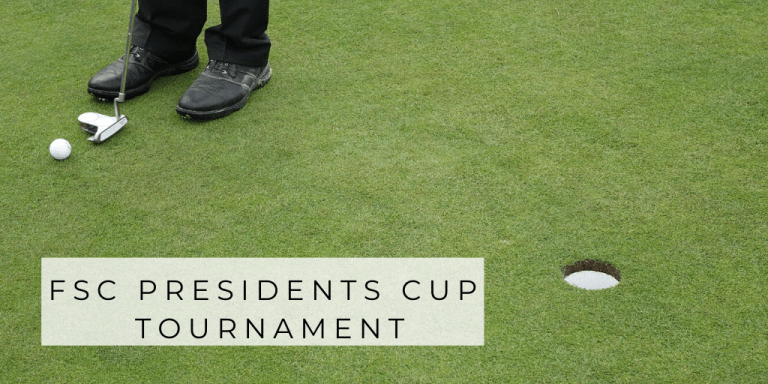 FSC PRESIDENTS CUP - Fred Smith Company Sports Club