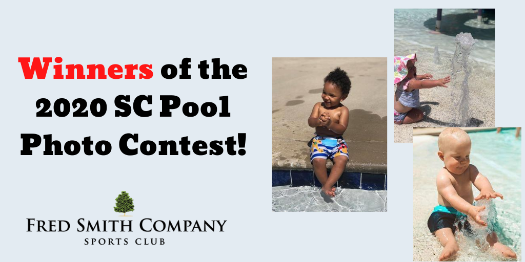 Winners of 2020 SC Pool Photo Contest - Fred Smith Company Sports Club