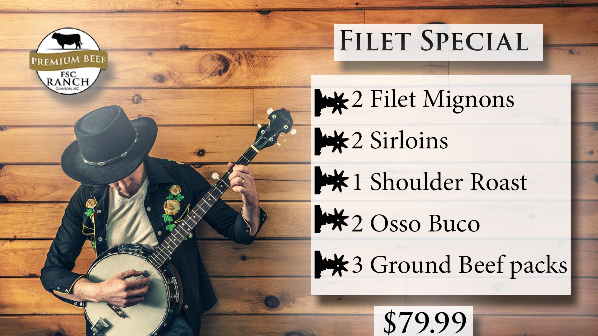 Ribeye Ranch and Filet Specials are back! - Fred Smith Company Sports Club