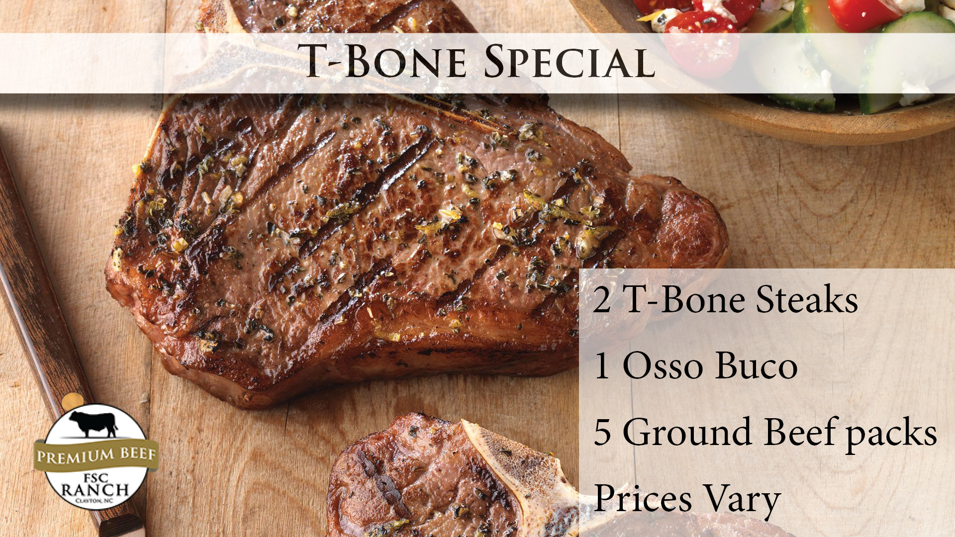 T-Bones are in stock! - Fred Smith Company Sports Club