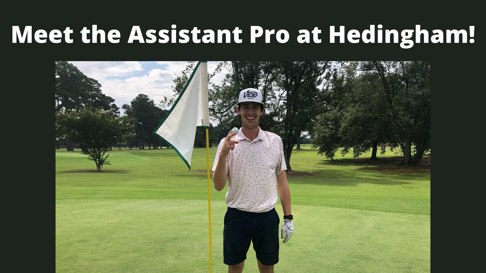 Meet the new Assistant Pro at Hedingham! - Fred Smith Company Sports Club