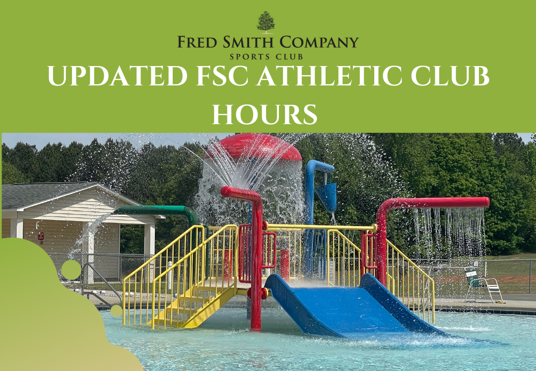 Outdoor Pool Season Starts: May 27th! - Fred Smith Company Sports Club