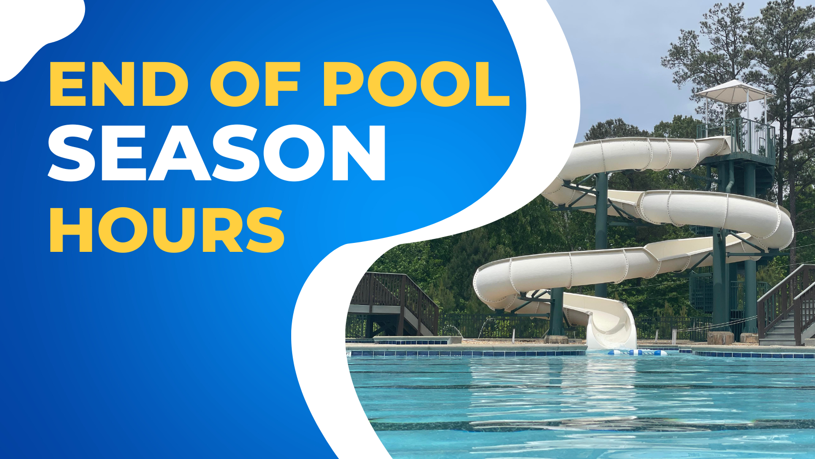 End of Season Pool Schedule - Fred Smith Company Sports Club