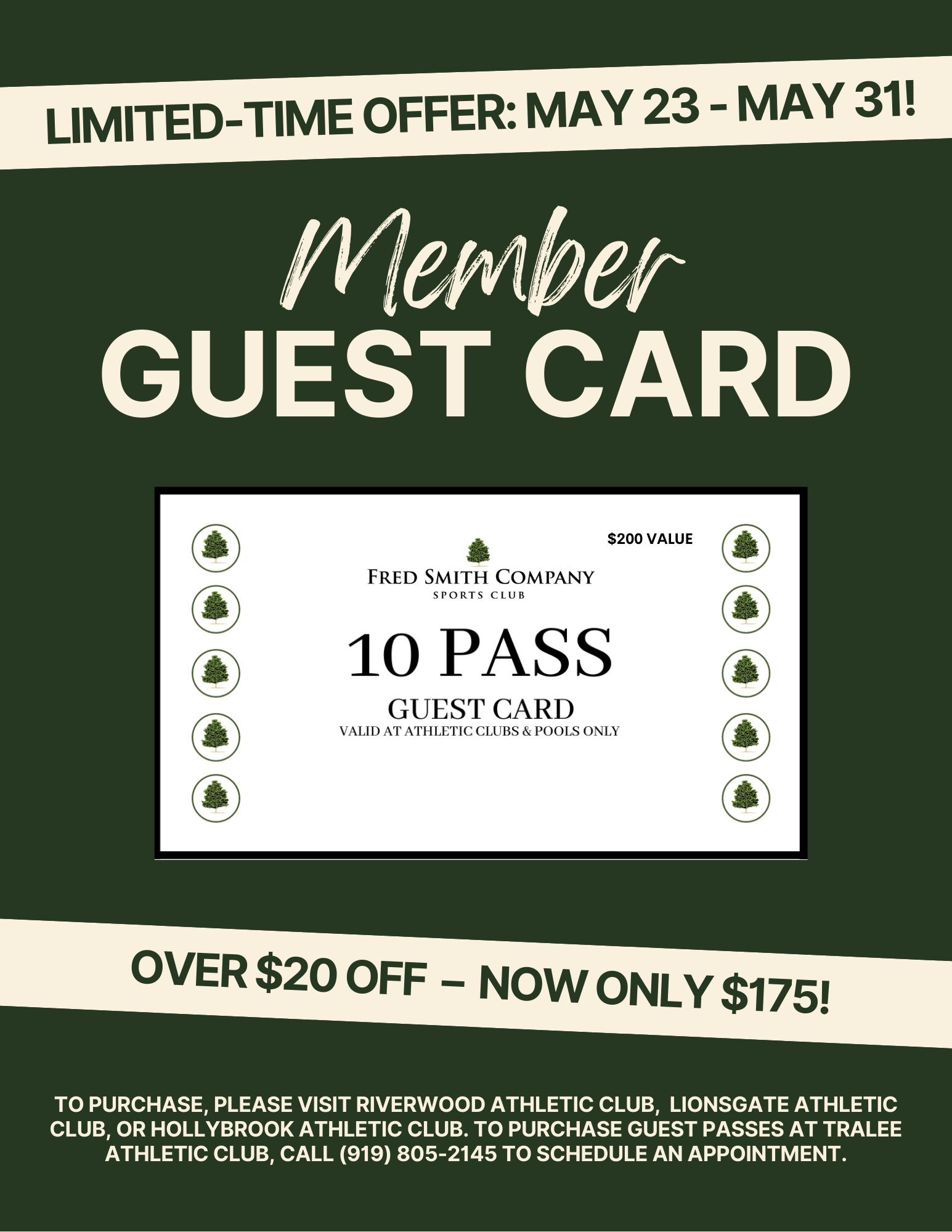 There's Still Time to Grab Your Member Guest Card! - Fred Smith Company ...