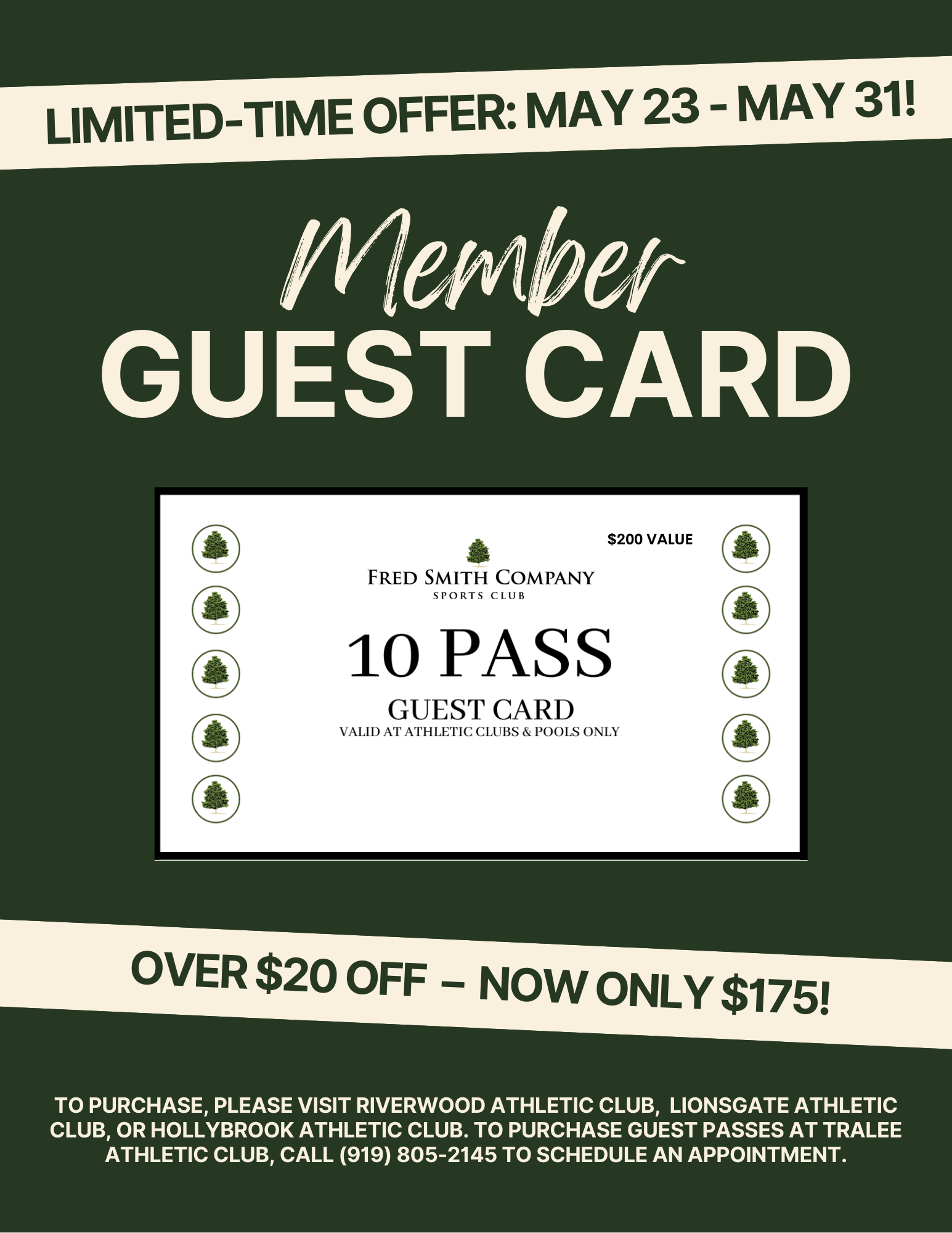 There's Still Time to Grab Your Member Guest Card! - Fred Smith Company ...