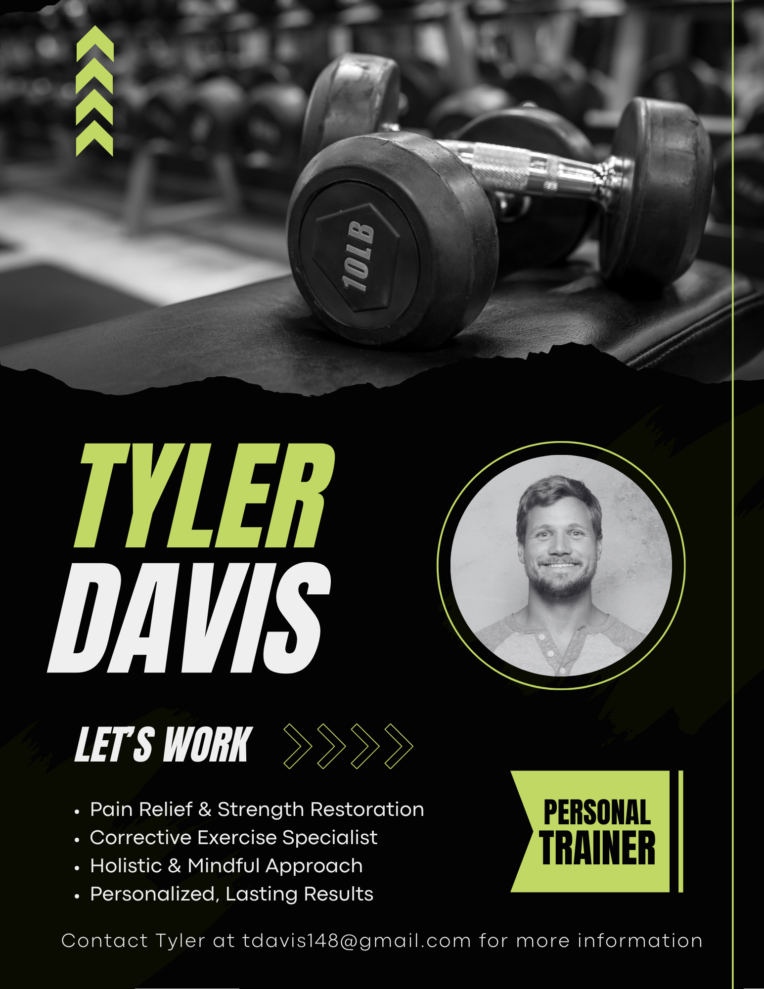 Meet Our New Personal Trainer: Tyler! - Fred Smith Company Sports Club